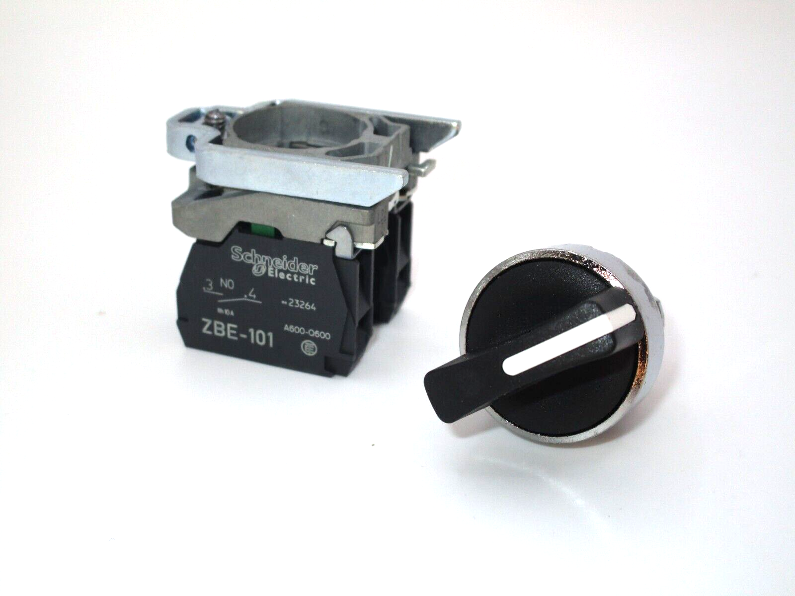 XB4BD25 SCHNEIDER Harmony 22mm BLACK selector switch 1NO+1NC Fast ...