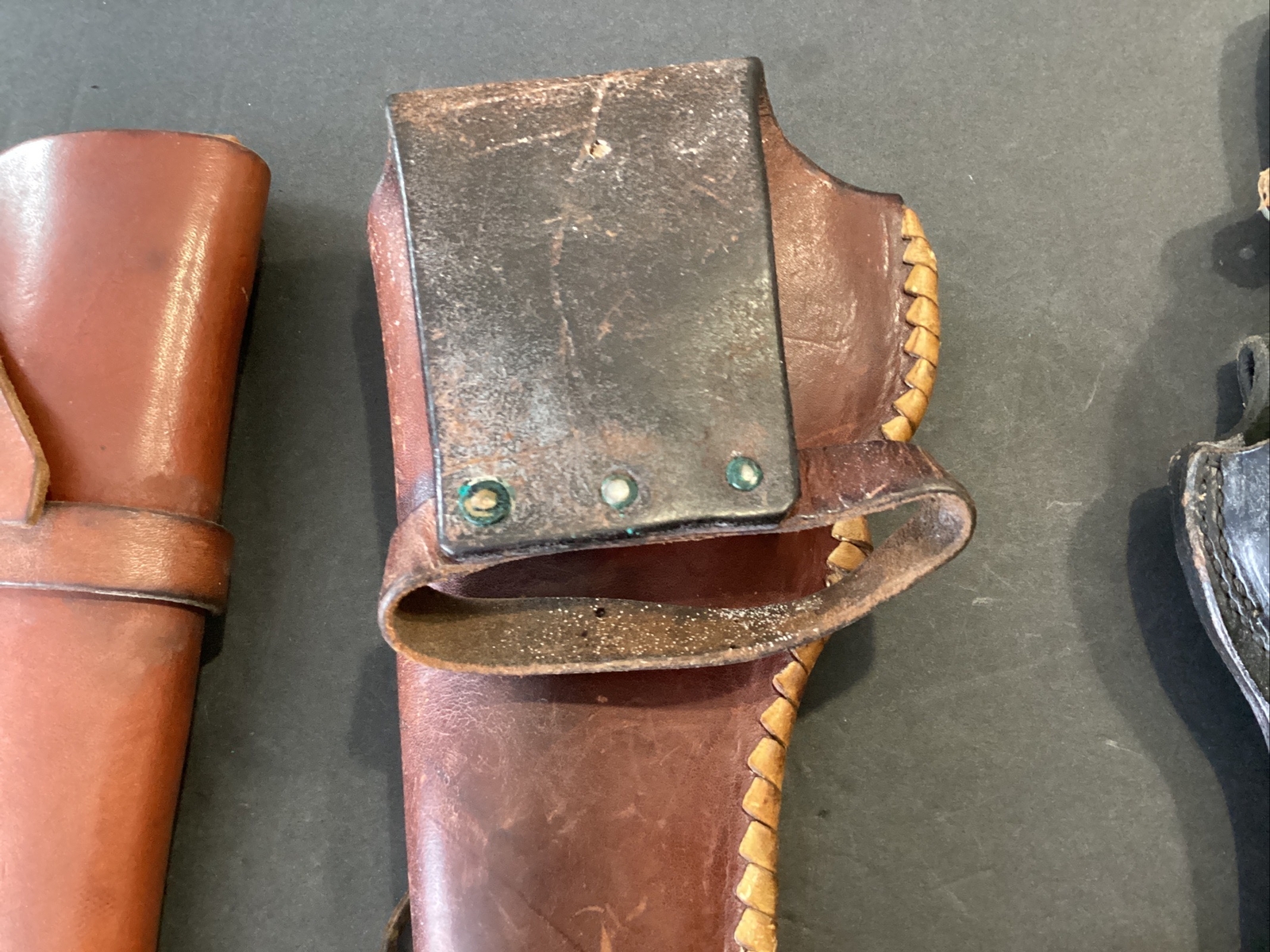 5 Leather Gun Holster Lawrence 680 505 Heiser 419 Daly & Gales 32 ...