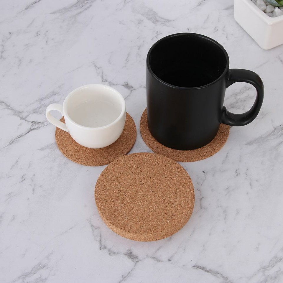 Heat Resisten Drink Coasters Cup Mat Cup Costers Cup Mat Pad Wooden Cup ...