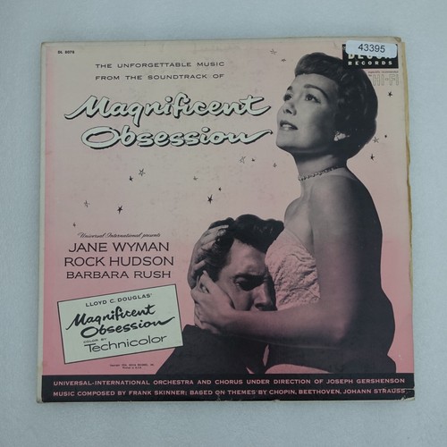 Various Artists Magnificent Obsession Soundtrack LP Vinyl Record Album ...
