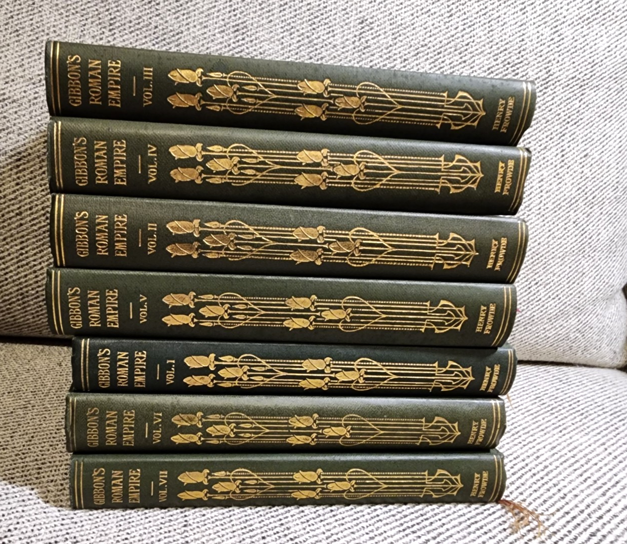 The History of the Decline and Fall of the Roman Empire - Gibbon 1906 ...