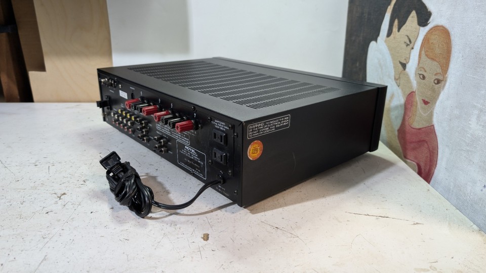 Rotel RX-950AX Stereo Receiver Black Vintage AM FM - Tested | eBay