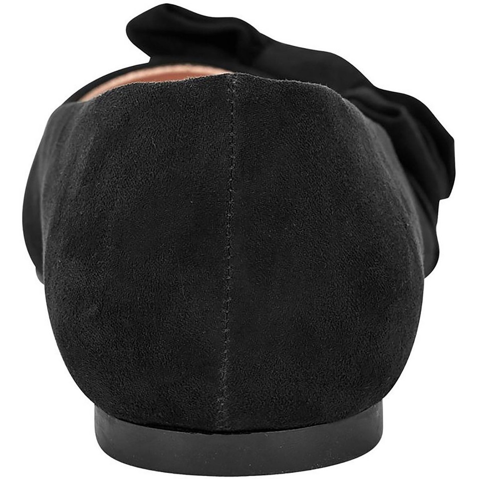 Bandolino Womens BNSOPHY2 Black Bow Flat Shoes 8.5 Medium (B,M) BHFO 3431 | eBay