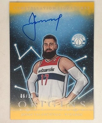Jonas Valanciunas 2024-25 Panini Origins Constellation Auto Gold 06/10 ...