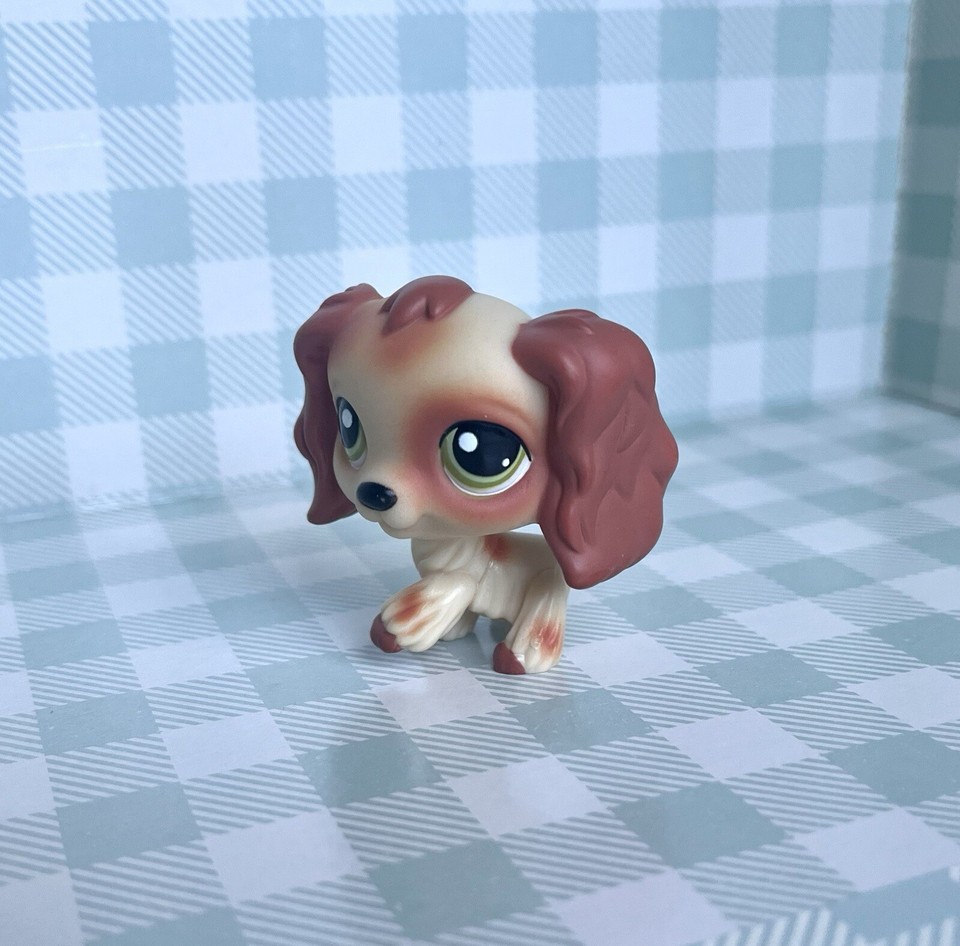 AUTHENTIC Littlest Pet Shop Cocker Spaniel No # Puzzle Exclusive LPS ...