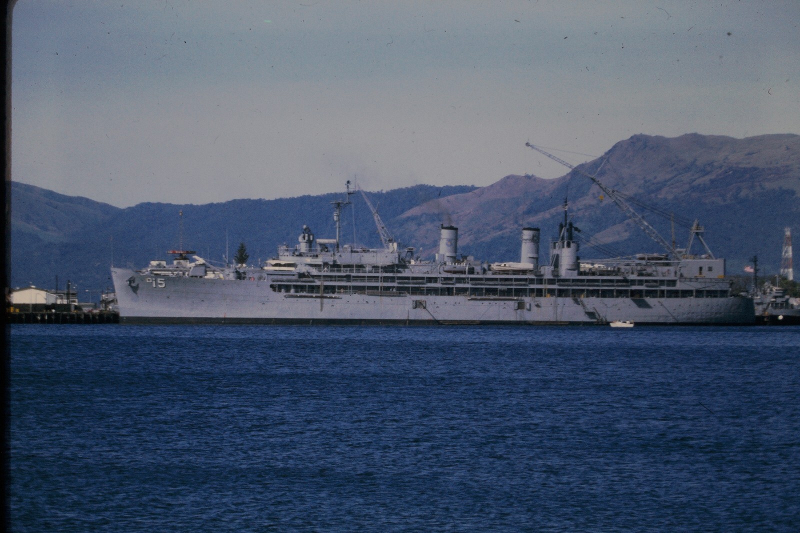 S957 Military War Ship Steamship Navy Naval Vessel 35 MM Slide Photo | eBay