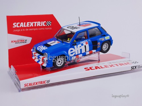 Slot car scx scalextric U10479S300 - Renault 5 Turbo #1 " Elf ...