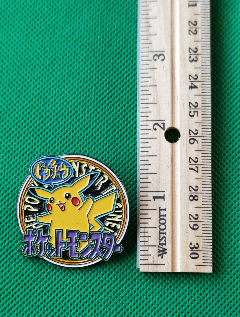 Pikachu Pokemon Millennium Pin Badge Japanese 2000 Nintendo From Japan ...