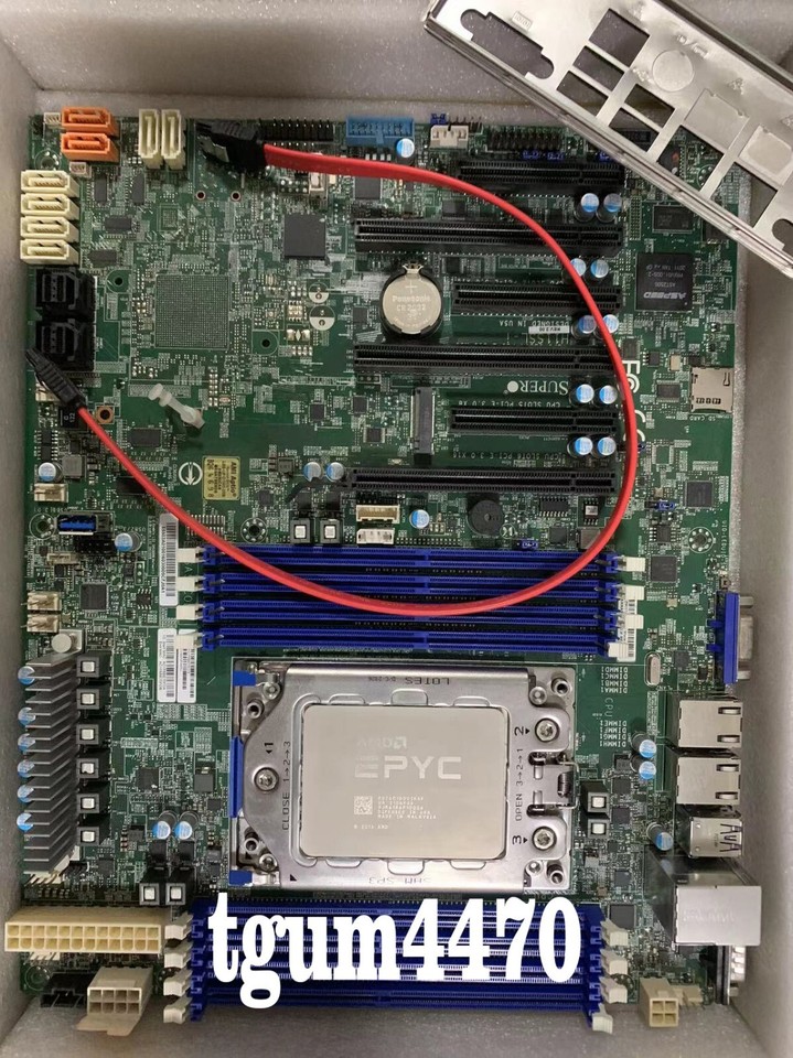 AMD epyc 7351p + Supermicro H11SSL- i 16cores 32threads 2.4 GHz ...