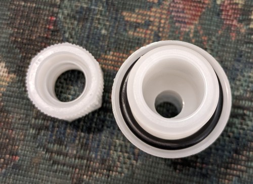 Serto Male adapter union O-Ring seal PVDF 128 . 1171 . 400 SO 21124 ...