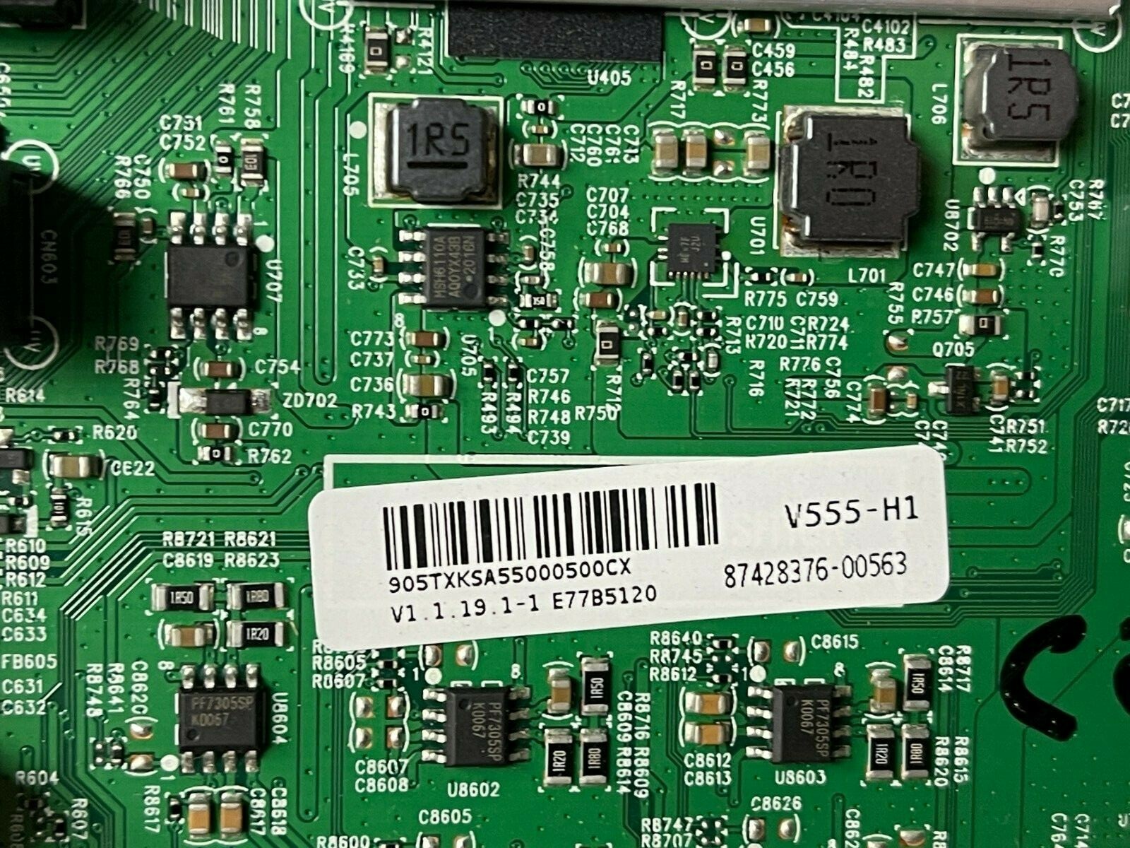 Vizio V555-H1 V555-H11 Main Board 905TXKSA550005 Ver:LTMWZHLW LTCDZHKW ...