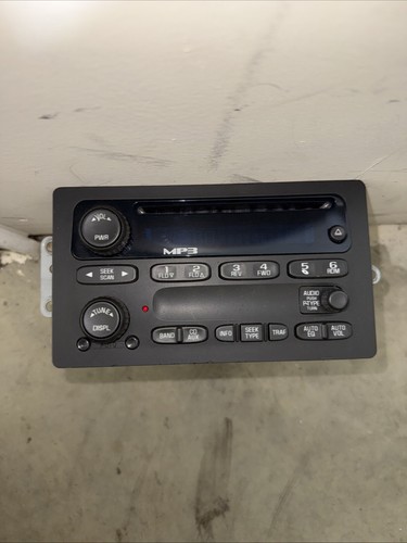 2005 - 2012 Chevy Colorado Radio Stereo AM FM MP3 CD GM PART # 15837848 ...