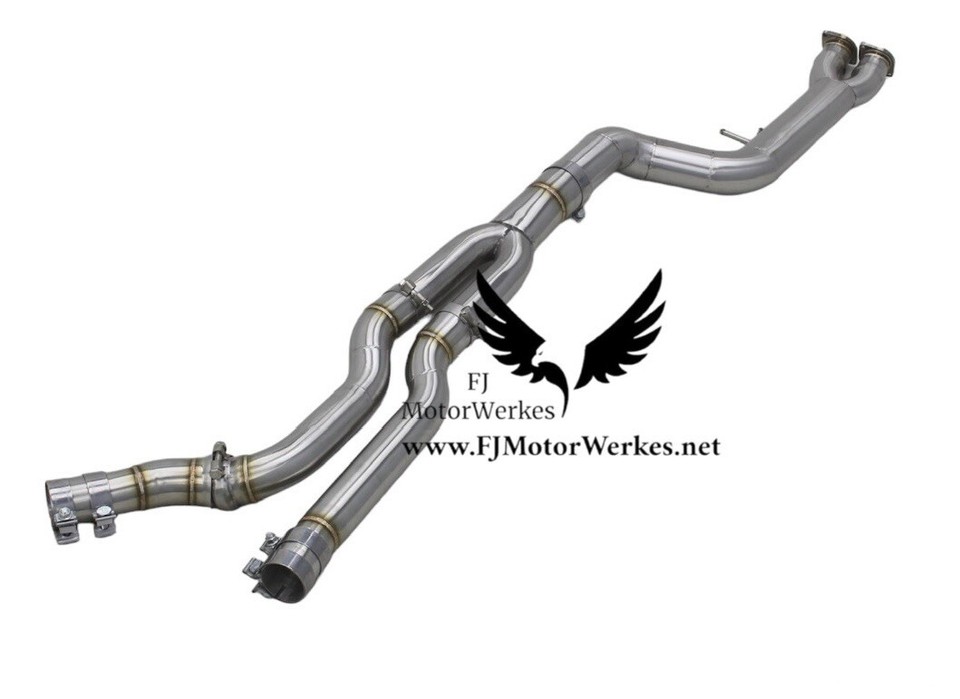 Bmw M2 Competition F87 Single Mid Pipe Catback Exhaust (S55) | eBay UK