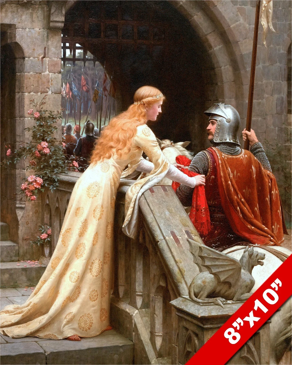 Knight And Lady Painting