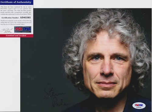 Steven Pinker Psychology Signed Autograph 8x10 Photo PSA/DNA COA #4 | eBay