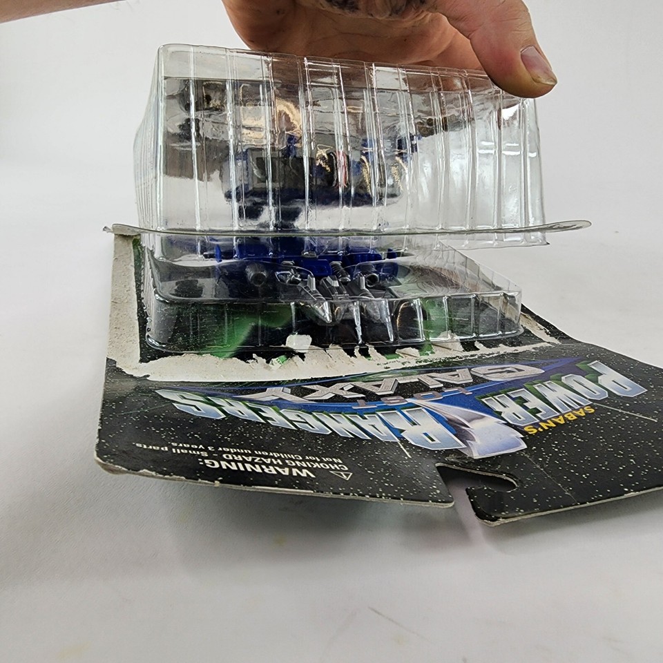 Power Rangers Lost Galaxy MEGA WINGER Blue Megazord Bandai 1998 RARE ...