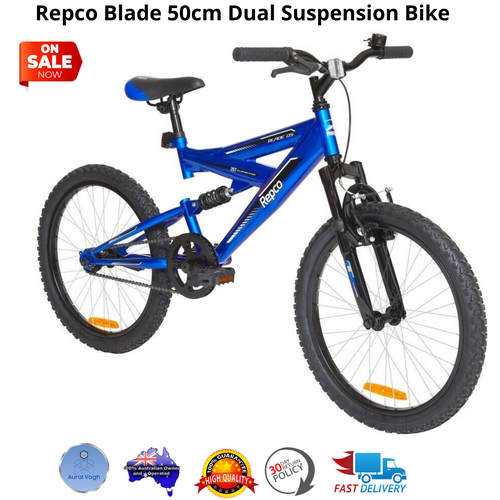 50cm Repco Blade Mountain Bike Dual Suspension Bicycle | eBay Australia