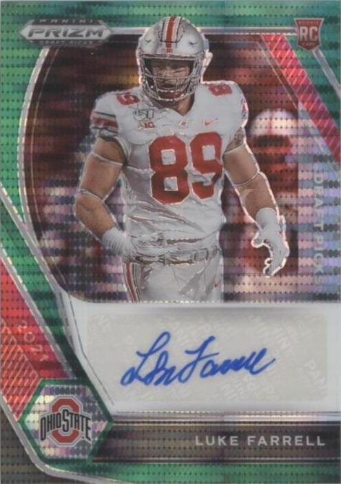 2021 Panini Prizm Draft Picks - Draft Picks Autographs Luke Farrell # ...