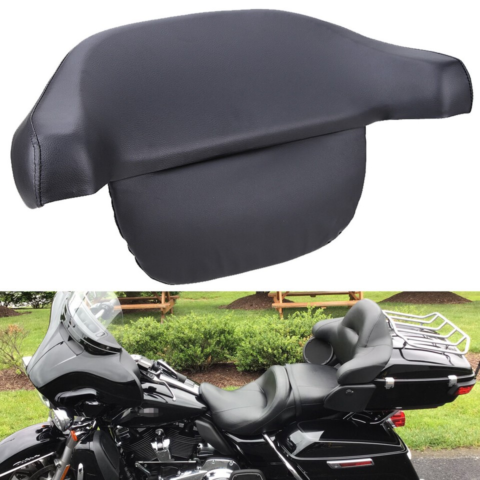 Tour Pack Backrest Pad Box Trunk Back Rest For Harley Touring 1997-2013 ...