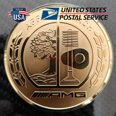 Affalterbach AMG Hood Badge Alloy Emblem Mercedes C E S GLC GLE NEW ...