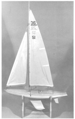 Model Boat Plans 36/600 Soling R/C Yacht 34" RC Boat Plans & Templates ...