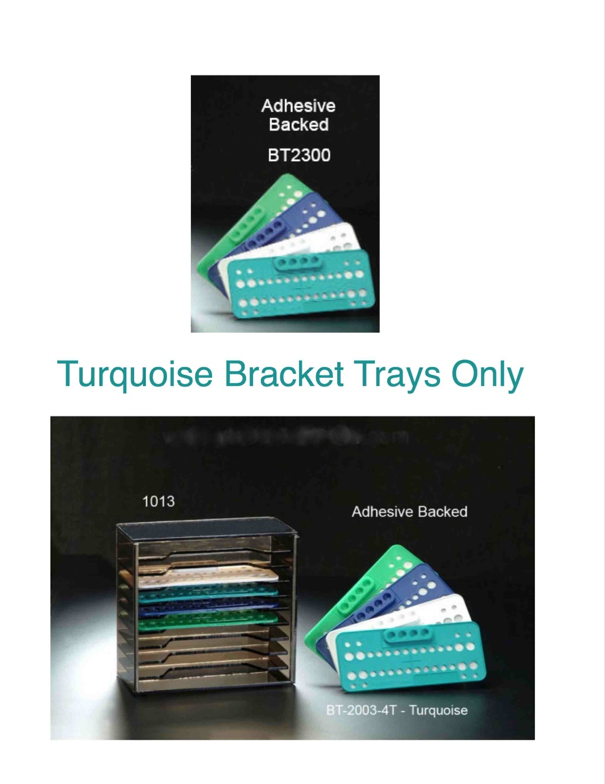 Dental Orthodontic Bracket Trays 25 pcs Ortho Bracket Trays - color ...
