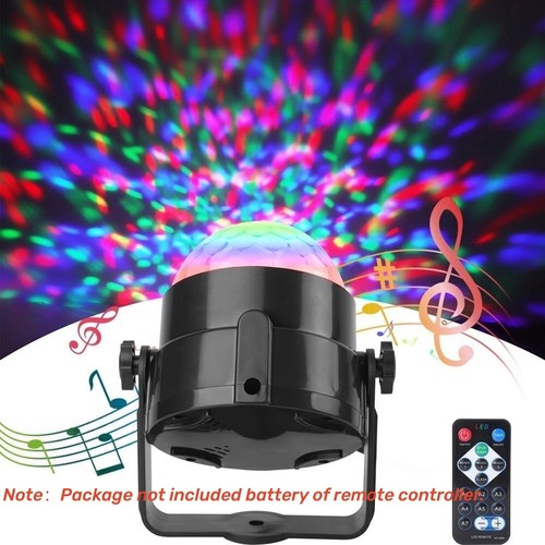 Party Magic Disco Ball Light LED Club RGB Rotating DJ Stage Lighting ...