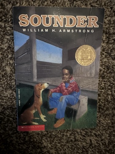 Sounder By William H. Armstrong, Scholastic Edition,1969 Vintage Rare ...