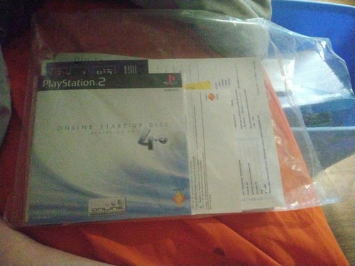 Sony PlayStation 2 PS2 Online Sealed Start Up Disc 4.0, Manual ...