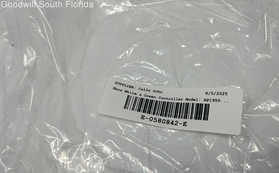 RiotPWR Microsoft Xbox Model RP1950X Cloud White Green Controller Not ...