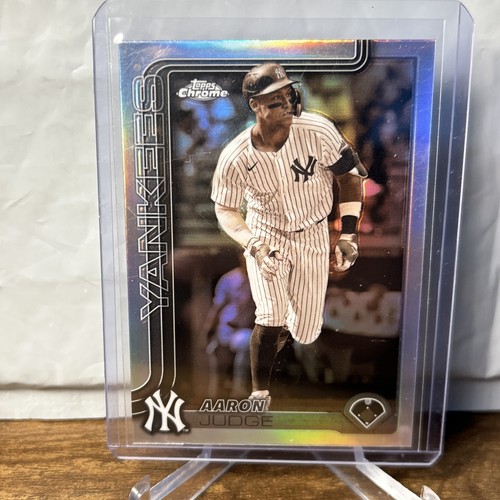 2025 Topps Chrome - Aaron Judge #99 Sepia Refractor POTENTIAL MVP ...