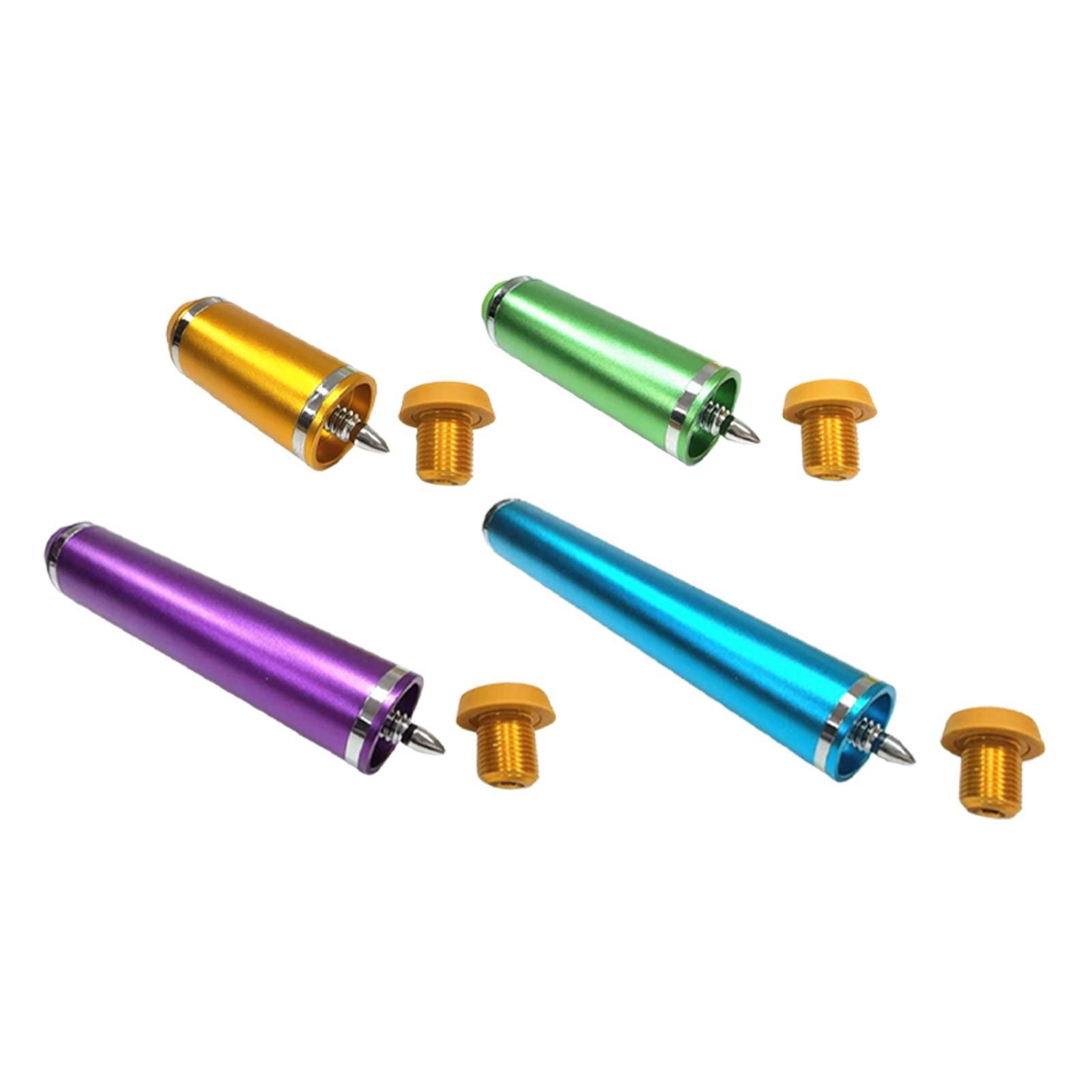 Pool Cue Extension End Lengthener Compact Lightweight Pool Sticks ...