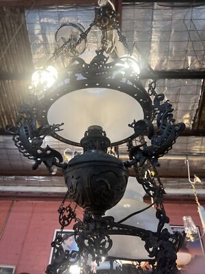 Gorgeous Dutch Colonial Ceiling Light with Original Fixtures | eBay