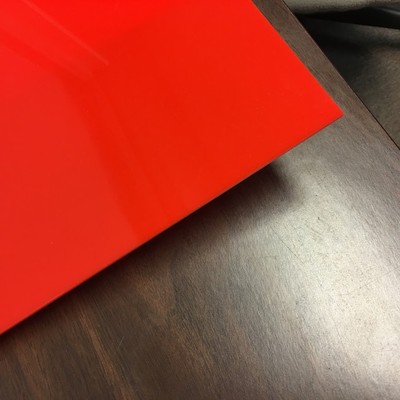 Process Equipment - Red Plexiglass