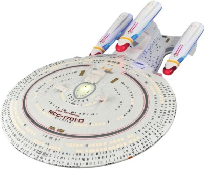 Star Trek All Good Things Enterprise D Ship by Diamond Select DAMAGED ...