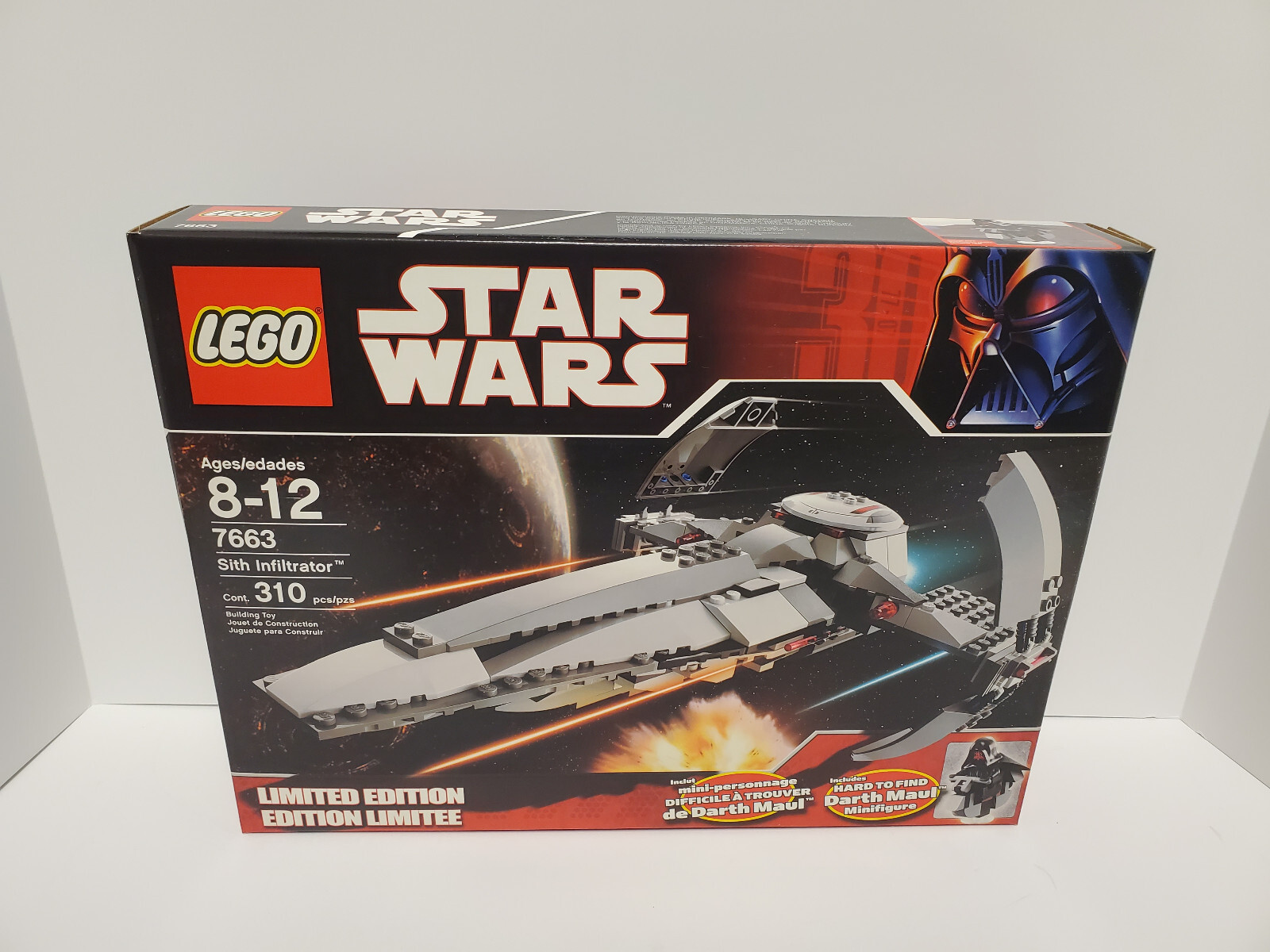 LEGO 7663 Star Wars Sith Infiltrator New Sealed Darth Maul Minifig | eBay