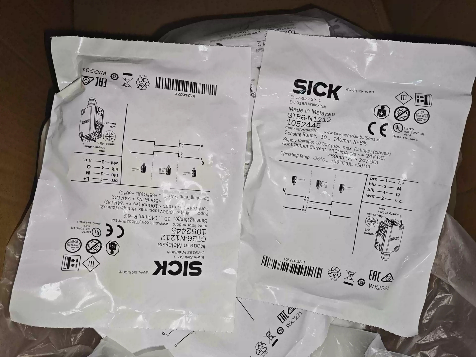 1pcs SICK GTB6-N1212 1052445 NEW | eBay