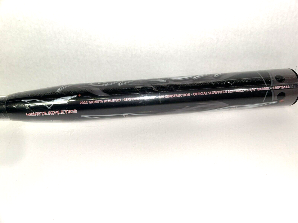 NIW 2022 Monsta Torch Mutated Balanced ASA/USA Slowpitch Bat 3900 Stiff ...