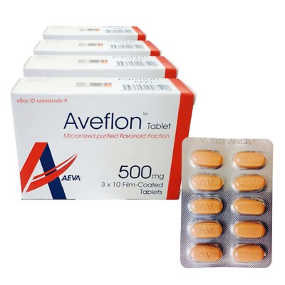 AVEFLON Tablet Vein Support Hemorrhoid Fast Relief & Circulation ...
