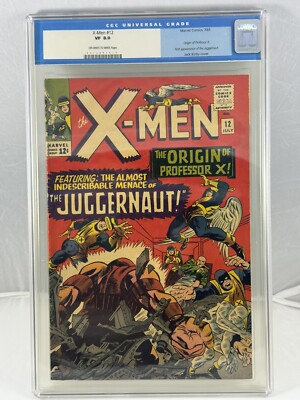 Uncanny X-MEN #12 (1965) - CGC 8.0 - First 1st appearance of JUGGERNAUT ...