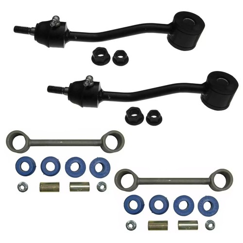 MOOG Front and Rear Stabilizer Sway Bar Links Kit 4PCS Set For Jeep ...