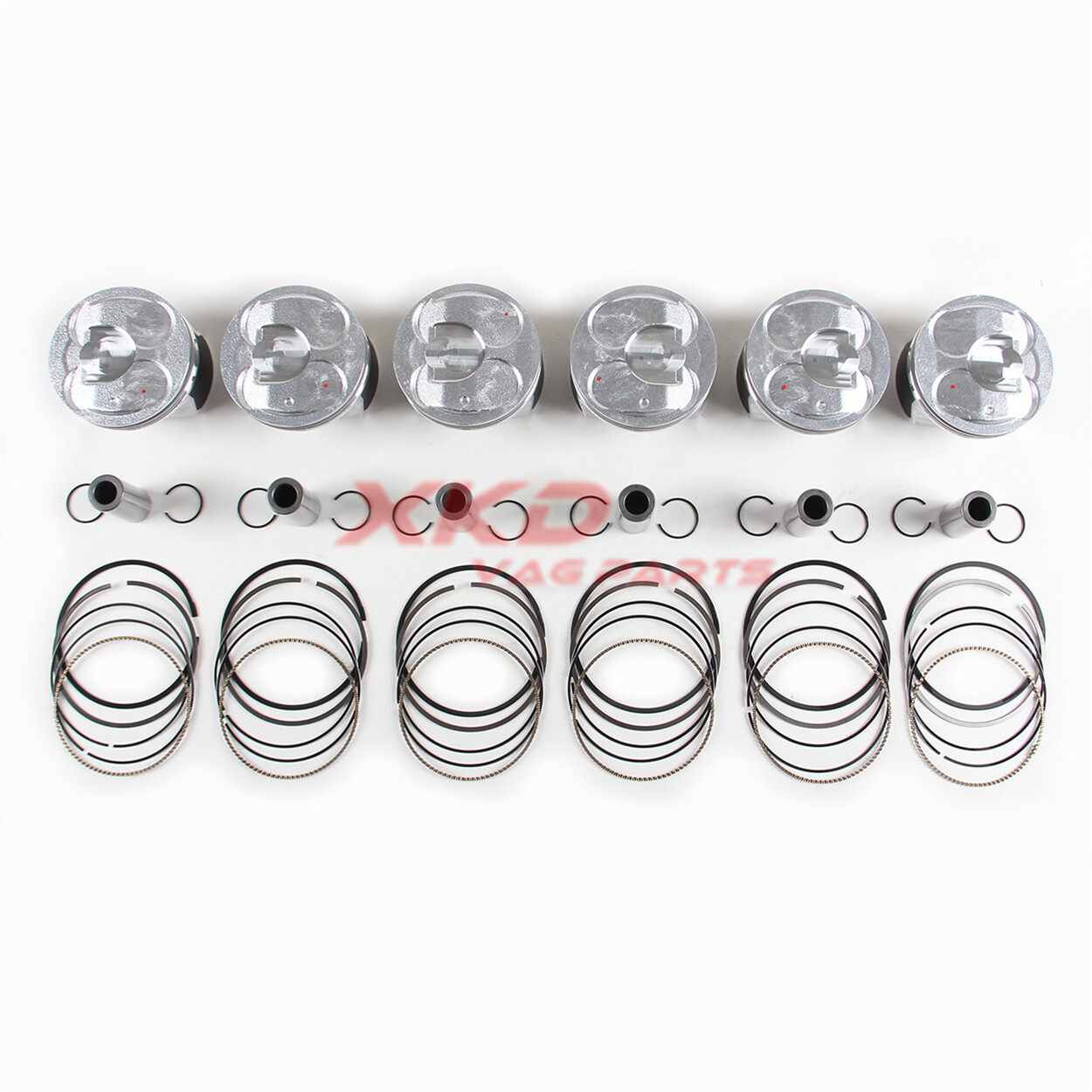 3.6L STD Pistons & Ring Kit For Buick Enclave Cadillac Chevrolet ...