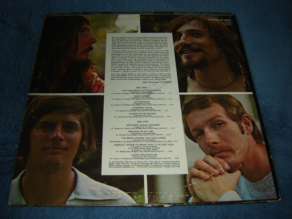 Alexander Rabbit - The Hunchback of Notre Dame LP EXC shape record ...