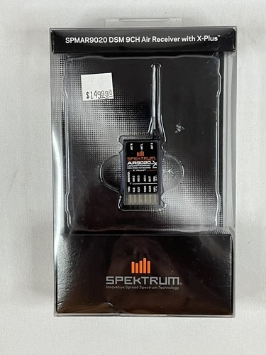 New Spektrum SPMAR9020 DSMX/XPlus DSM2 9 Channel 2.4ghz RC Receiver ...