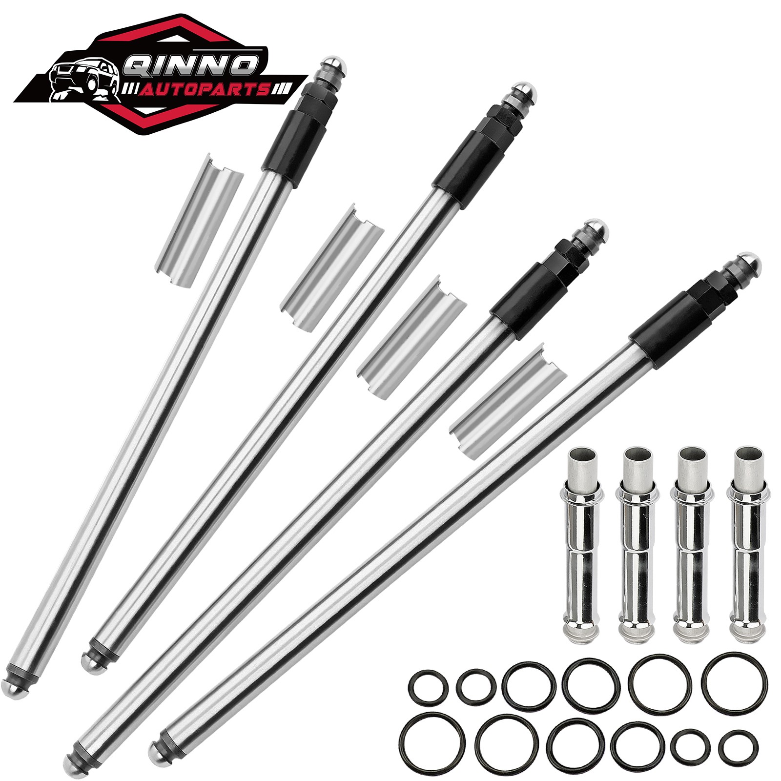 Adjustable Pushrods & Cover Kit For HARLEY DAVIDSON 1999-2017 TWIN CAM ...
