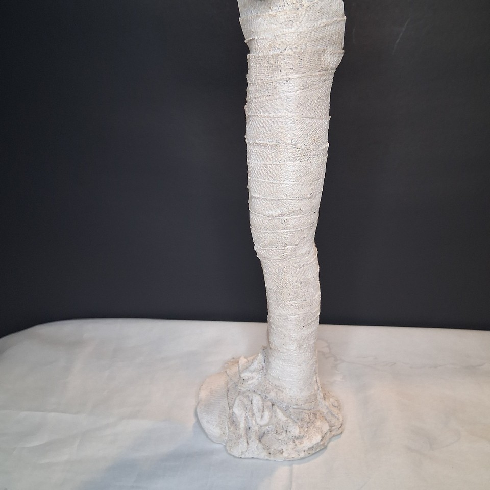 16.5" resin wrapped up mummy Halloween Figurine monster scary decor | eBay