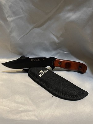 BUCK KNIFE USA MADE 620 REAPER FIXED BLADE DROP POINT W/620-BK SHEATH ...