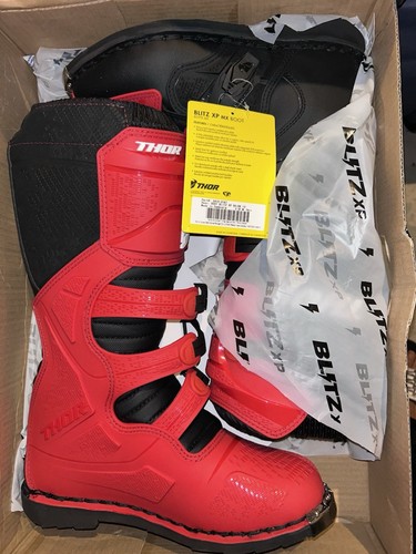 Thor Blitz Motocross Boots XP Dirt Bike Off Road MX Adult | eBay