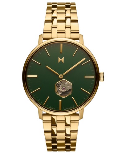 MVMT Men's Legacy Slim Automatic Gold-Tone Stainless Steel Watch 42mm ...