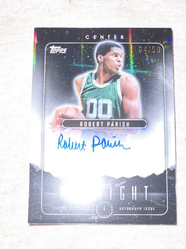 2023-24 Topps Midnight Autograph ROBERT PARISH #SMA-RP | Auto /50 🏀 | eBay